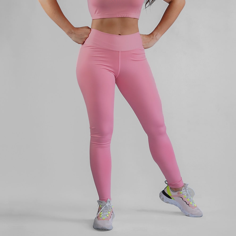 Licra larga azul y rosada - Faby Sport